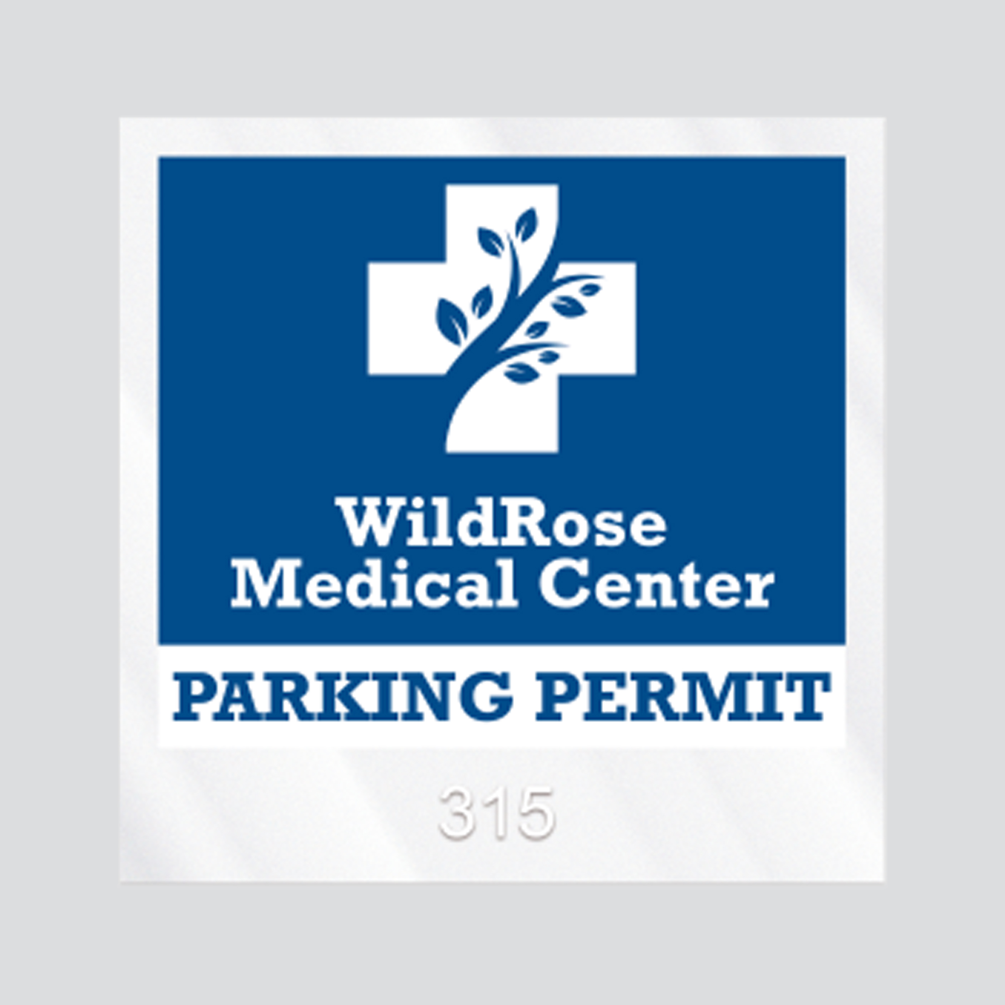 Inside Window Parking Permit - Printix