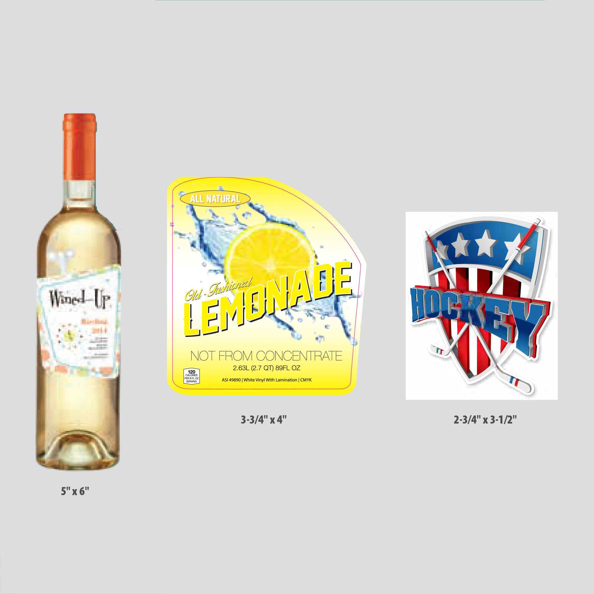 Process Color Any Shape Labels - Printix